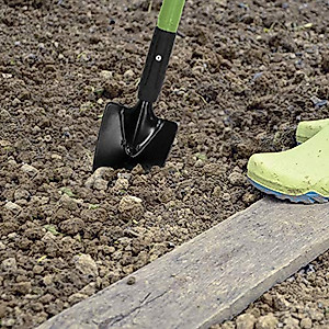 Martha Stewart MTS-TETW Telescoping Extendable Garden Trowel with Comfort Grip Handle