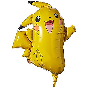 Anagram Pikachu Supershape Foil Balloon, 31", Multicolored