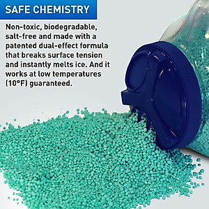 Safe Paw & Safe Thaw Combo for Ice Melt, 100% Safe for Pet People Property & Planet, Salt & Chloride Free, No Concrete Damage, Fast Acting Formula (8lbs+10 lbs - Jug)