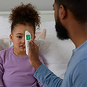 Braun TempleSwipe Thermometer - Digital Thermometer with Color Coded Temperature Guidance - Thermometer for Adults, Babies, Toddlers and Kids