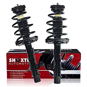 Shoxtec Front Pair Complete Struts Assembly Replacement for 2010-2012 Chevrolet Camaro Coil Spring Assembly Shock Absorber Kits Repl. part no. 172337 172336