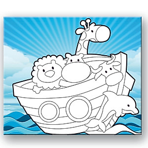 Toykraft Sand Art Kit for Kids, Toddler Arts and Crafts Activity Kits Age 3-5 - Ships