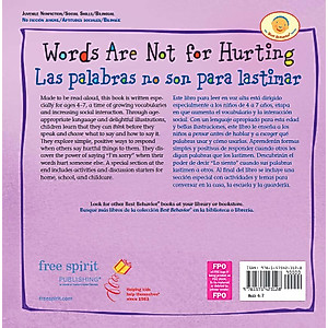 Words Are Not for Hurting / Las palabras no son para lastimar (Best Behavior®) (Spanish and English Edition)