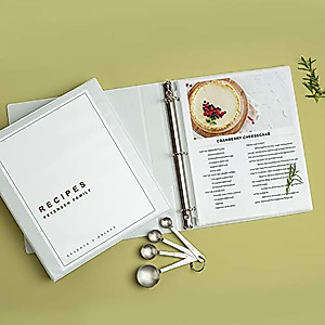 Avery Durable View 3 Ring Binder, 1 Inch Slant Rings, 4 White Binders (17575)