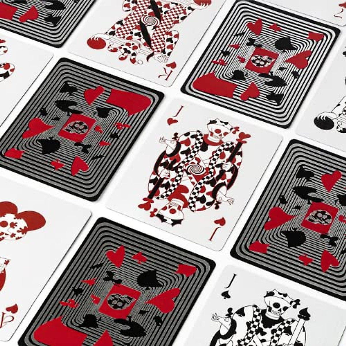 Bowtie Wooden Poker Set with Playing Card Gift, Professional 300 Weighted Poker Chips with Walnut Wood Case, Unique Poker Gift for Texas Hold'em, Blackjack, Casino Gambling, Memento Mori