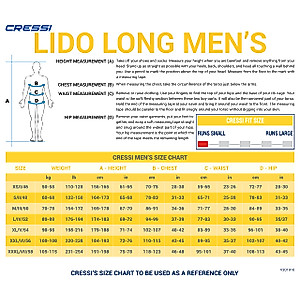 Cressi Lido Long, Black/Blue, 2XL [Duplicate]