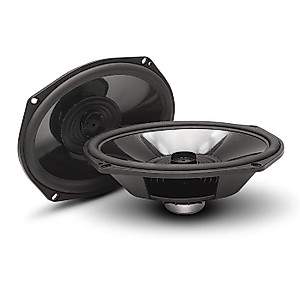Rockford Fosgate TMS69BL9813 Power Harley Davidson Saddlebag Speaker Audio Kit with Harness and All Installation Hardware (1998-2013)