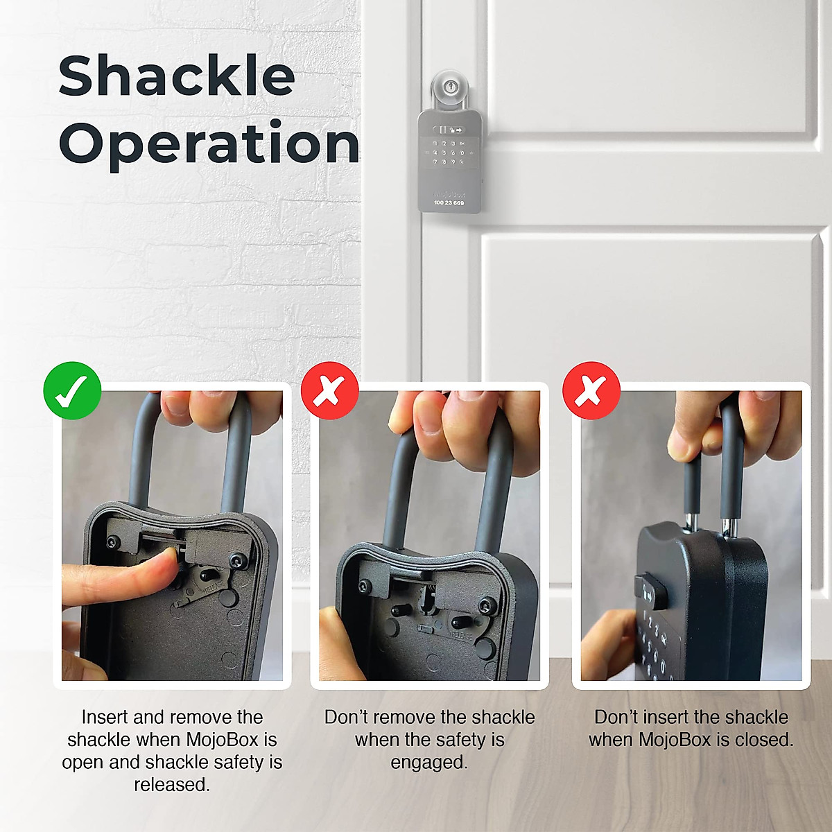 Digital Lockbox, Bluetooth Key Lockbox, iOS/Android App Remotely Generates Offline Access Codes for 1 Time Use, Temporary Use, Permanent Use, and Exact Dates/Times Without Internet