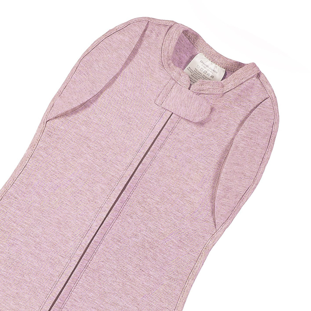 Woombie Convertible Baby Swaddling Blanket I Swaddle Converts to Arms-Free Wearable Blanket for Babies Up to 6 Months, Pink Posey 14-19 lbs