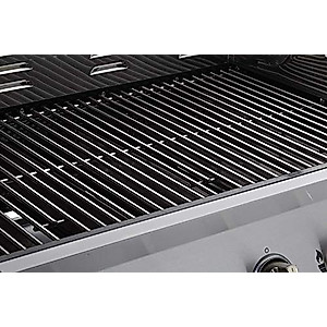 Zljiont Repair Parts Porcelain Steel Heat Plate, Heat Tent, Burner Cover, Heat Shield 105-13003 Replacement for Dyna-Glow 5 Burner DGE 530/486 Series DGB390SNP-D, DGB390GNP-D Gas Grill Models