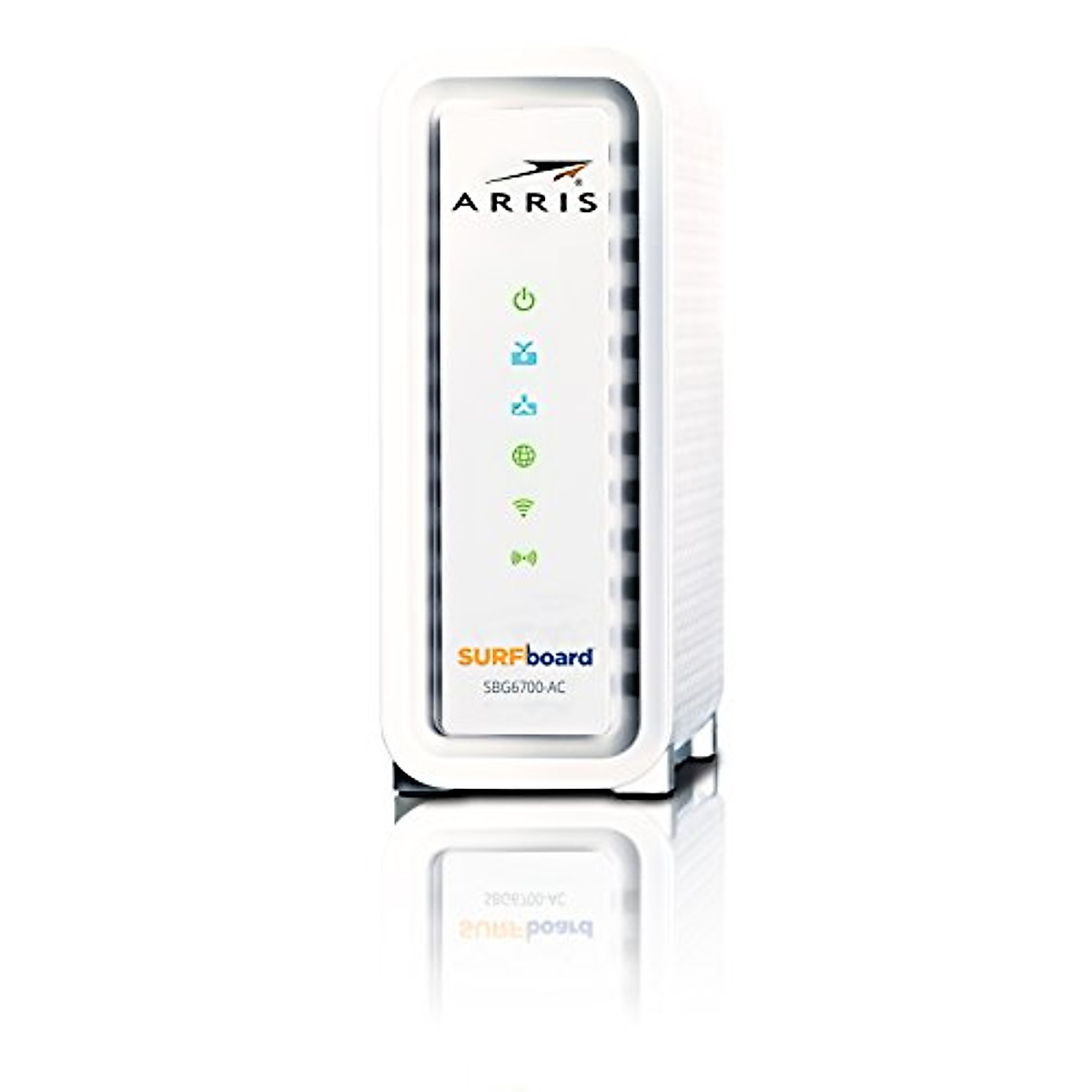 ARRIS Surfboard SBG6700AC-RB DOCSIS 3.0 Cable Modem/Wi-Fi AC1600 Router (Renewed)