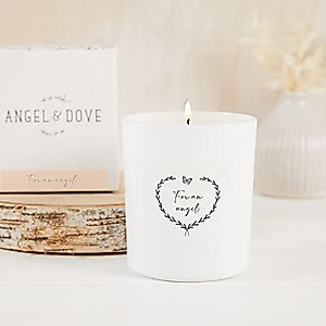 ANGEL & DOVE 'for an Angel' Baby Loss Remembrance Candle - A Thoughtful Sympathy Gift for Bereaved Parents