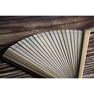 BBWL Hand Held Fans Folding Fan Mini Folding Fan Ladies All Bamboo Fan Portable Gift Fan Hanfu Fan @A