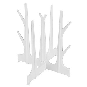 Keenso Space Saving Bottle Drying Rack, Portable Bottle Dryer Holder for Baby Bottles Reusable Baggies, Dishes, Cups, Glass and Bottles Great for Home Travel