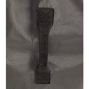 Dyna-Glo DG1382CSC Vertical Offset Charcoal Smoker Grill Cover, Fits Size Up to: 45.5in W x 18.5in D x 48.9in H, Black