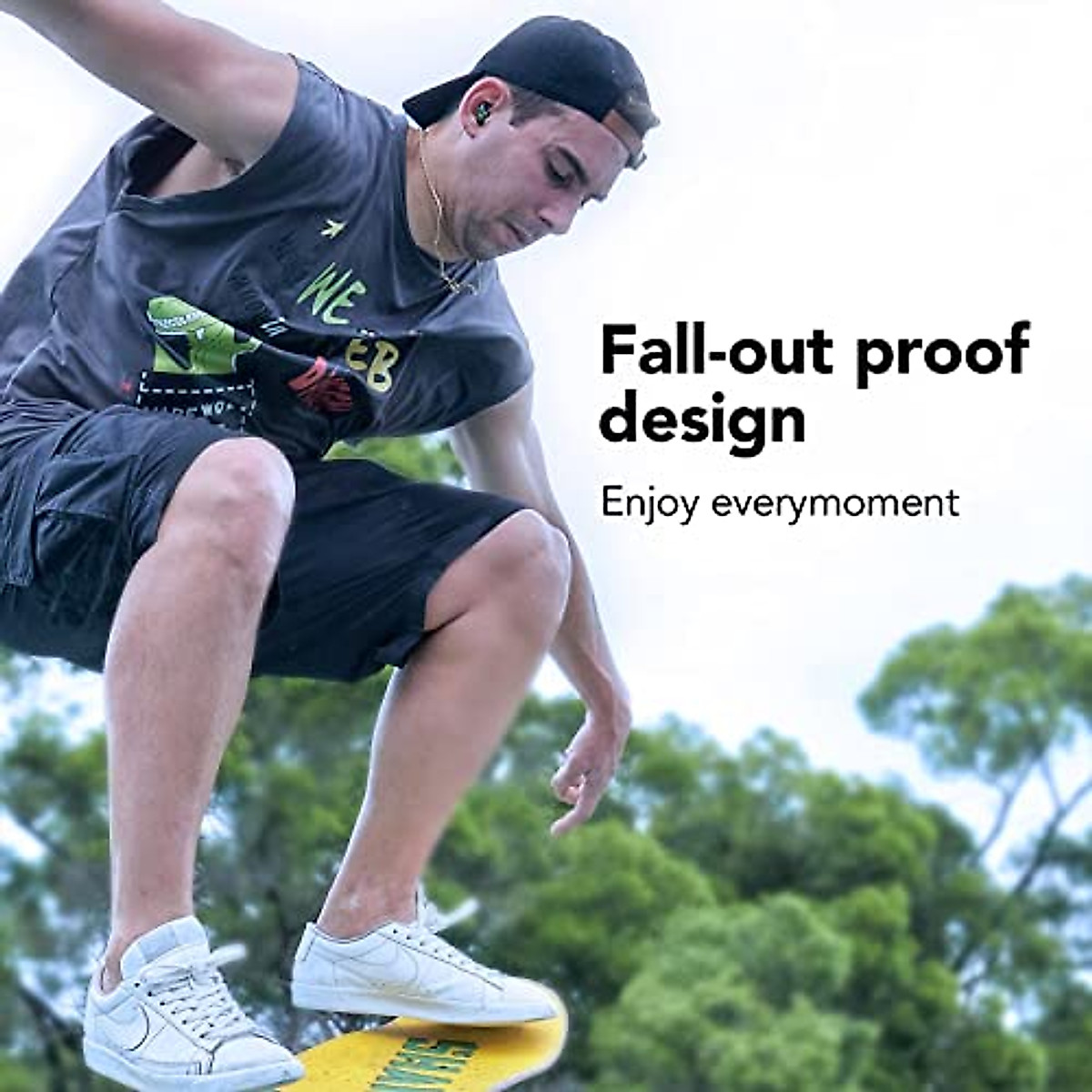 mifo S&O True Wireless Earbuds, Active Noise Canceling, Bluetooth 5.2, IPX7 Waterproof, 6Mics ENC Noise Cancelling, Dynamic Speaker, Deep Bass Stereo Headphone in Ear with APP to Control.