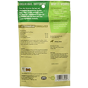 Pet Naturals Lawn Protecting Supplement for Dogs, 60 Chews, 3.17 oz