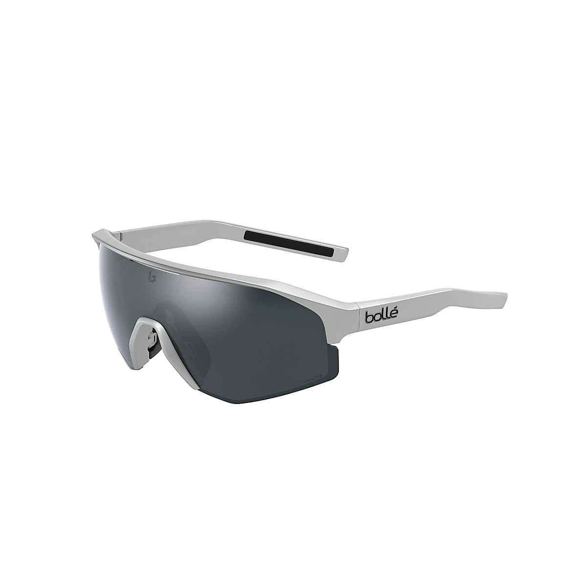 bollé BS014003 Lightshifter XL Sunglasses, Silver Matte - Volt+ Cold White Cat 4
