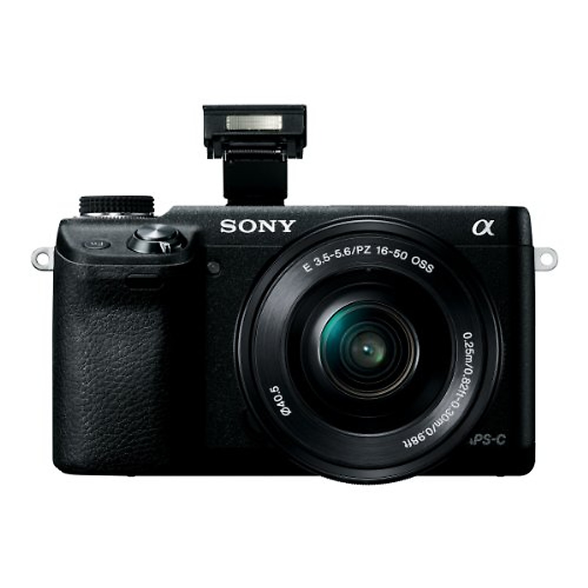 Sony NEX-6L/B Mirrorless Digital Camera with 16-50mm Power Zoom Lens and 3-Inch LED (Black) (OLD MODEL)