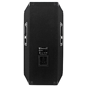Rockville 2 RSG12.4 12 3-Way 1000w 4-Ohm Passive DJ Speakers+Stands+Cables+Bag