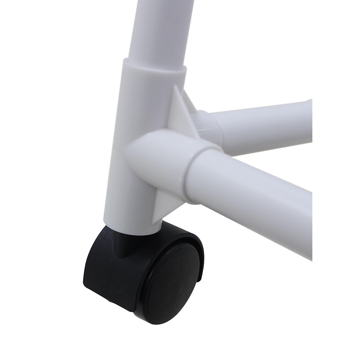 VODZUP Soft Silver Mesh 3-Bag Rolling Sorting Laundry Cart, WYT-85