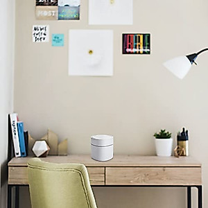 Mini Desk Trash Can with Lid with Trash Bags 180 pcs Press-Top 0.5 Gallon Tiny Countertop Waste Basket Small Table Top Plastic Covered Garbage Bin for Desk Top