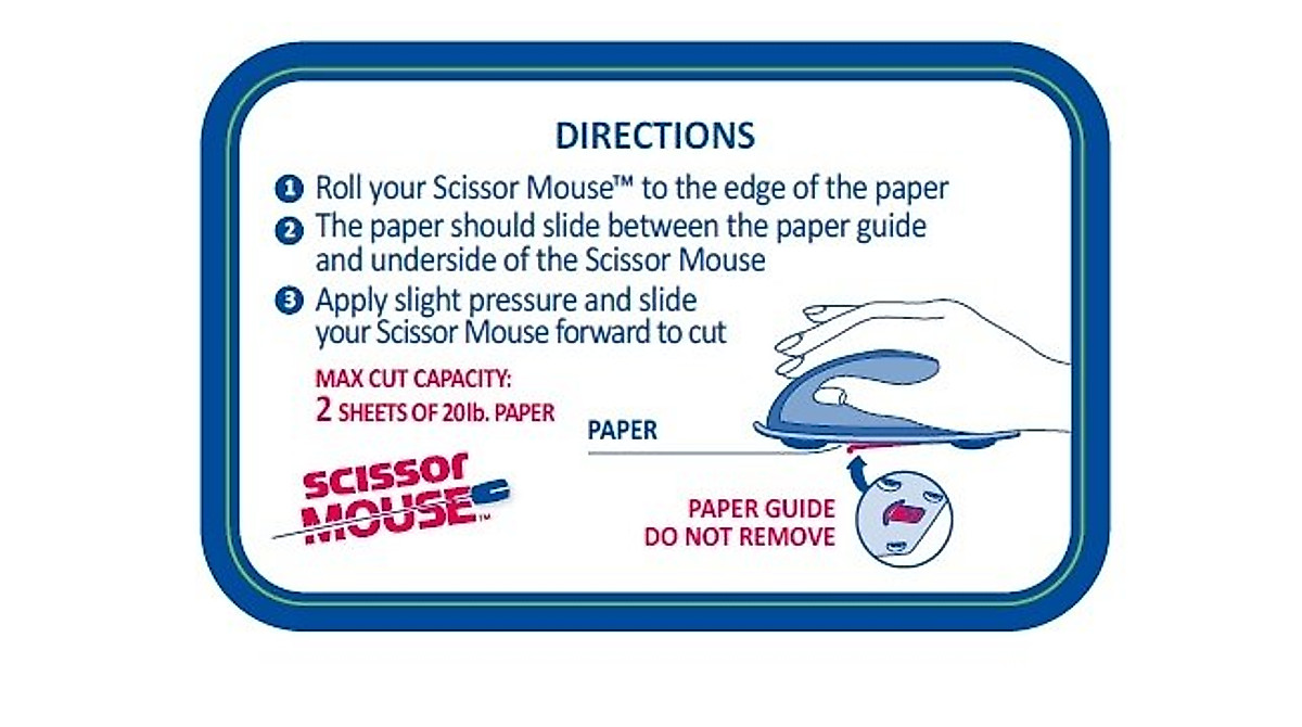 Westcott Scissor Mouse: Safe Paper Cutter for Kids & Crafts