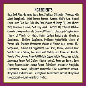 AvoDerm Advanced Sensitive Support Grain-Free Duck Formula Dog Food, Sensitive Stomach, 22lb