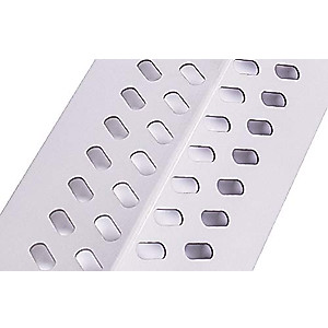 Replace Parts Heat Plate Replacement for Bull Flame Tamer Most Models 16631 OEM, Outlaw 26038,26039,Steer Premium 69008,69009, Size: L 17 5/8" x W 5" x H 1 1/4"