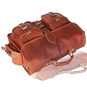 Saddle Bags Motorcycles Bike Powersports Accessories Road Bicycle 15 Inches Pair Leather Brown Scooter Panniers Saddlebags Water Saddle Rear Rack Bag Panniers for Tool Gear Pouch