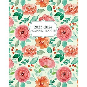 2023-2024 ACADEMIC PLANNER: Weekly & Monthly Student Agenda
