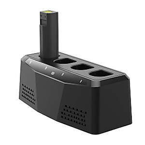 USB Charging Station Four Slots for TEEMI TMSL-53CR TMSL-59CR Barcode Scanner Battery with external AC adapter