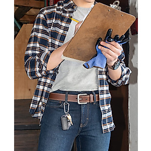 Timberland PRO Men's 38mm Boot Leather Belt, Brown, 38