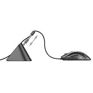 Glorious Gaming Mouse Bungee - Flexible Mouse Cable Management - Gaming Mouse Accessory (White)