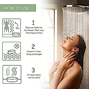 Serenity Select Eucalyptus Shower Steamers Organic Aromatherapy Shower Bombs with Essential Oil 6 Shower Vapor Tablets for Stress Relief & Relaxation. Great Stocking Stuffer for Christmas Hanukkah