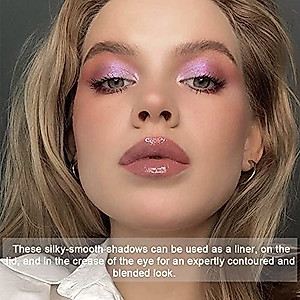 AMY'S DIARY 10 Colors Pink Eye Shadow Eyeshadow Palette, High Pigmented, Blendable Long Lasting Waterproof Nude Pink Neutral Eye Palette Makeup (14#)