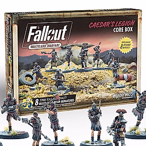 Modiphius Entertainment Fallout Wasteland Warfare: Caesar's Legion Core Box - 8 Figure Set, RPG