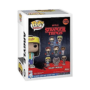 POP [Stranger Things - Argyle [Season 4] Funko Vinyl Figure (Bundled with Compatible Box Protector Case), Multicolor, 3.75 inches