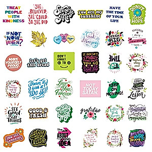 200 Pcs Inspirational Stickers,Motivational Stickers,Vision Board Stickers,Positive Stickers for Teens Adults,Stickers for Journaling,Journal Sticker Pack,Scrapbooking,Journaling,Personalized Decals