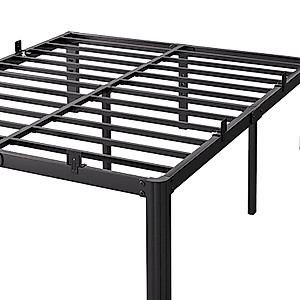 LAKKURI 6 Pcs Mattress Slide Stopper for Queen Bed Frame, Non Slip Mattress Gripper, Cute Mattress Stoppers to Prevent Sliding, Wide Adaptation Range, Easy Installation, Black #30_04