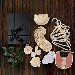 Luxurious New Born Baby Girl Gift Basket Alternative. Ideal for Baby Showers & Baby Girl Congratulation Gifts. Perfect Baby Girl Gift Set! Unique Baby Gift, Baby Gift Basket, Welcome Home Baby Girl!