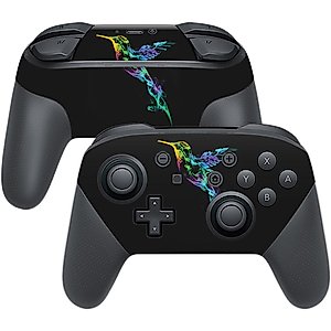MightySkins Skin Compatible with Nintendo Switch Pro Controller - Strange Smoke | Protective, Durable, and Unique Vinyl Decal wrap Cover | Easy to Apply, Remove, and Change Styles | Made in The USA