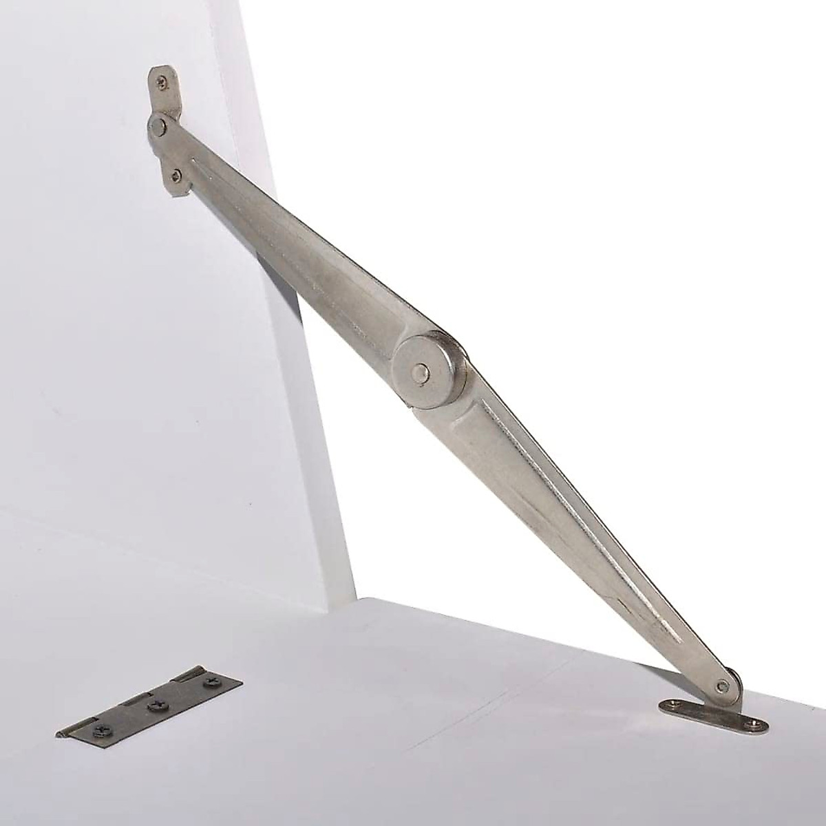 GOLINPEILO Wooden French Secretary Desk a Small Drawer and Shelves for Living Room, Bedroom