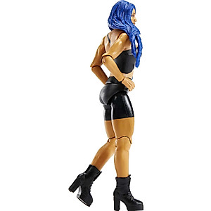 Mattel WWE Sasha Banks Basic Action Figure, Posable 6-inch Collectible for Ages 6 Years Old & Up