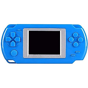 Elolicu Handheld Game Console for Kid Children, 2021 New Built in 268 Classic Retro Video Games 2 Inch Screen Portable Game Console Arcade Video Gaming Player System Best Birthday Gift for Kid (Blue)