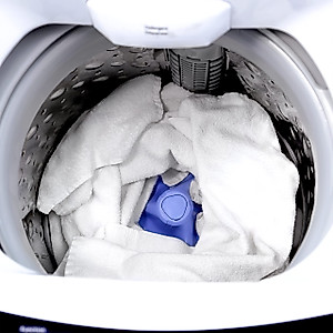 Avanti STW16D0W Portable Washing Machine 1.7 Cu. Ft. Capacity, Top Loading with Hot and Cold Water Inlets, 6 Cycles, Compact for Apartments Dorms and RVs, White