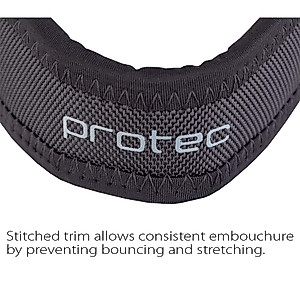 Protec NLS305M 24-Inch Ballistic Neoprene Less-Stress Saxophone Neck Strap with Coated Metal Hook,Black