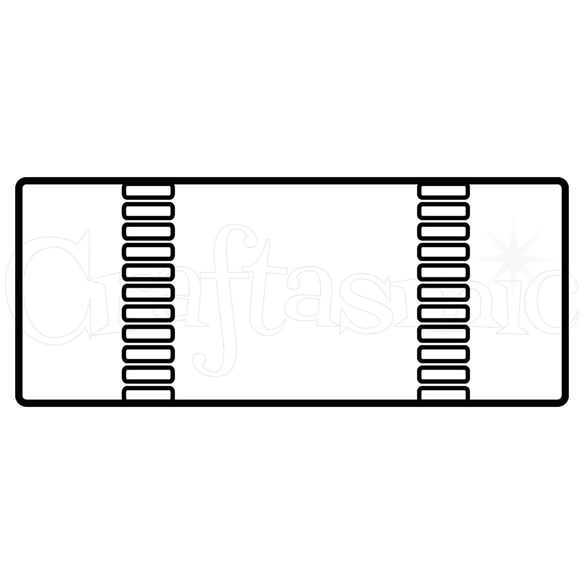 ArtBin KW903 Brush Box with Foam Inserts, Fine Art Portable Paint Brush Organizer, Clear