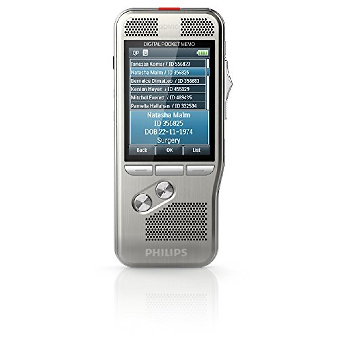 Philips DPM-8000 Professional Digital Pocket Memo DPM8000