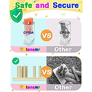 Yetonamr Montessori Toys for 1 2 3 Years Old Boys Girls, Wooden Sorting & Stacking Toys for Toddlers and Kids Baby, Color Recognition Shape Sorter Gift Educational Learning Toy Puzzles Ages 1-3